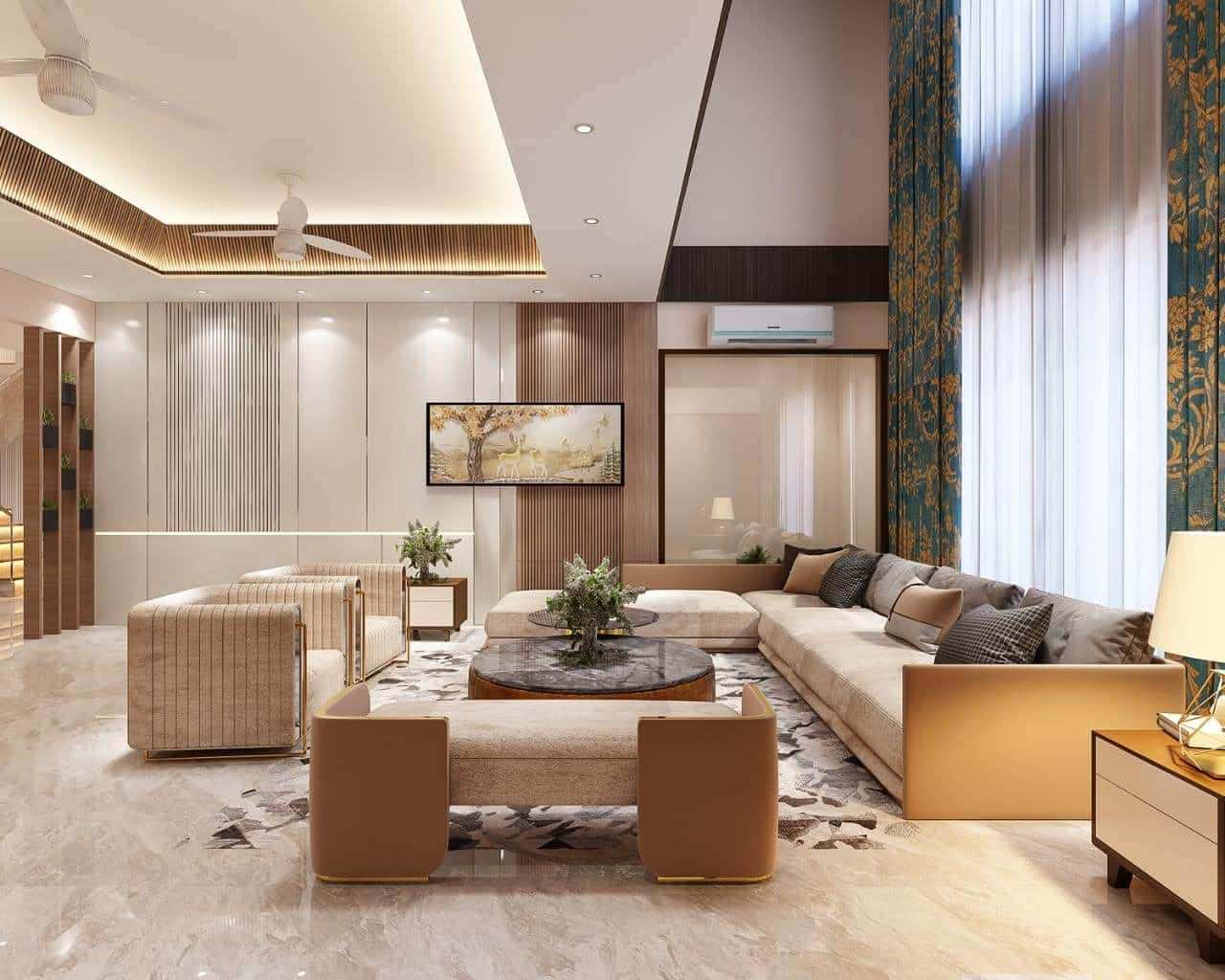 10+ Latest Indian Hall Designs With Pictures