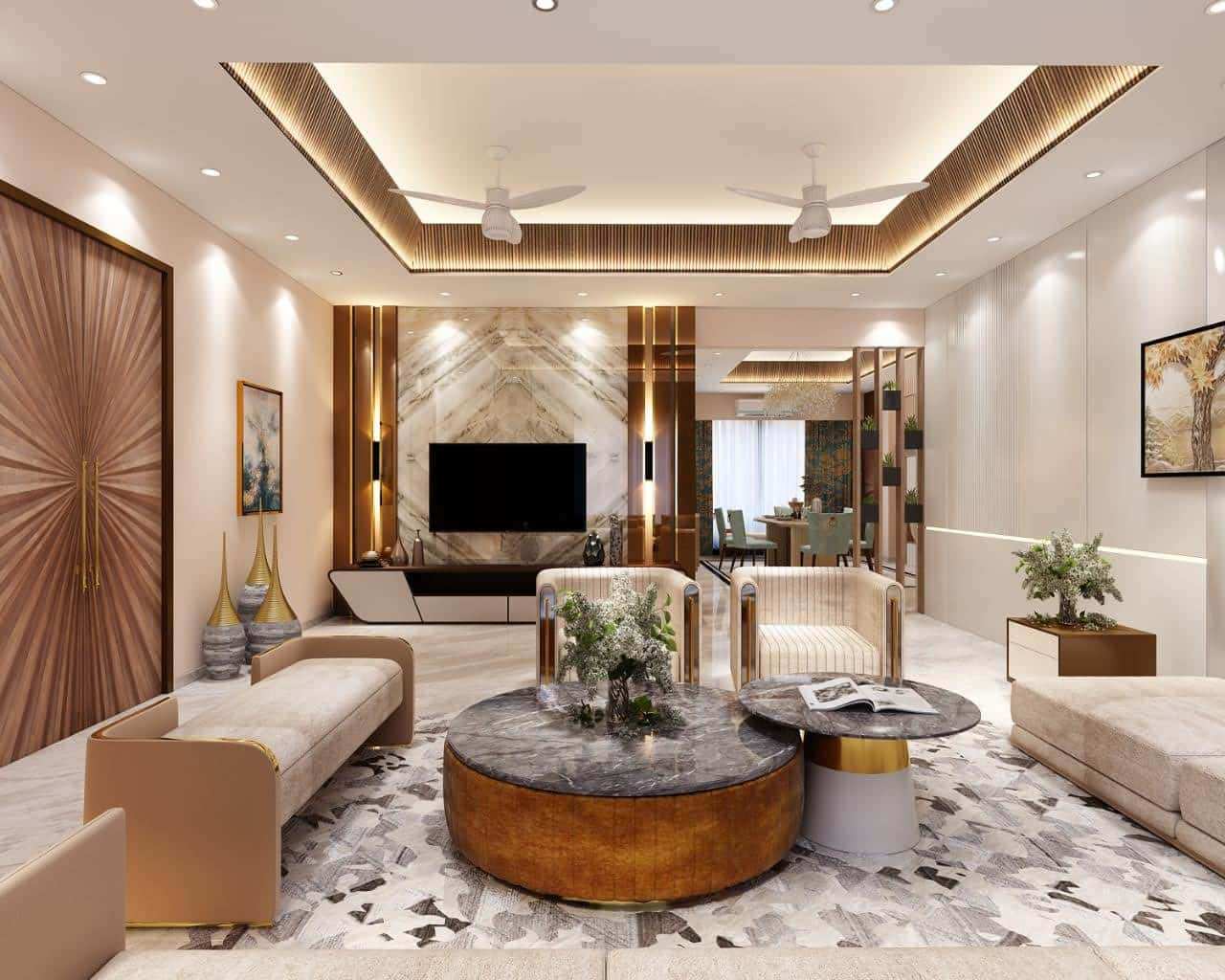 10+ Latest Indian Hall Designs With Pictures