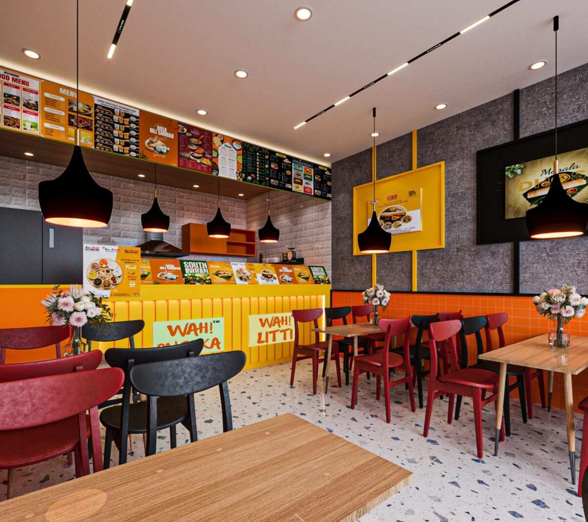 Wah Litti & Wah Puchka – Café & QSR Interiors in Kolkata – Near Me ...